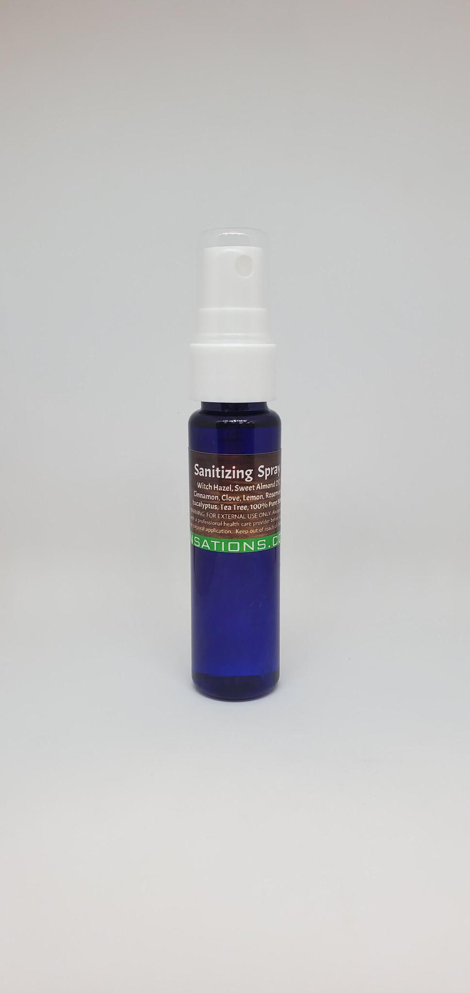 Sanitizing Spray All Natural 1 oz Spray • Zia Zensations